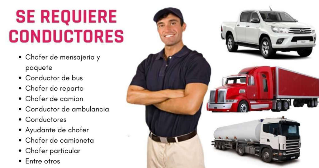 CHOFERES-Nueva Feria Laboral - Ofertas Laborales